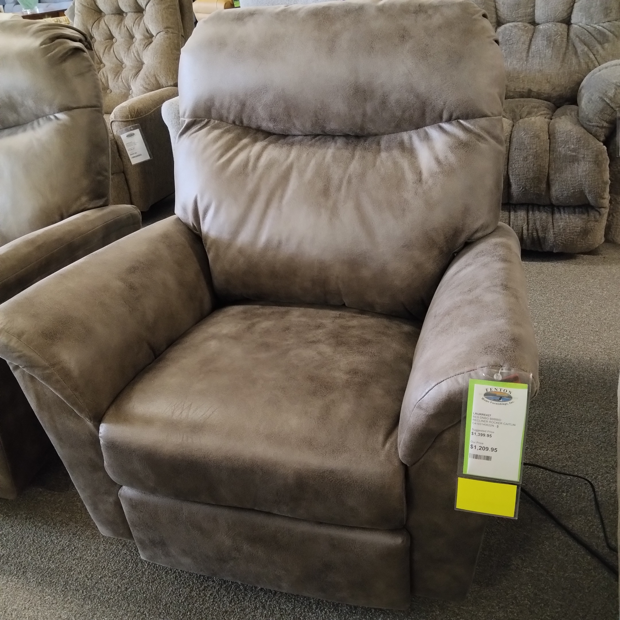 Recliner Rocker Caitlin - Fenton Home Furnishings